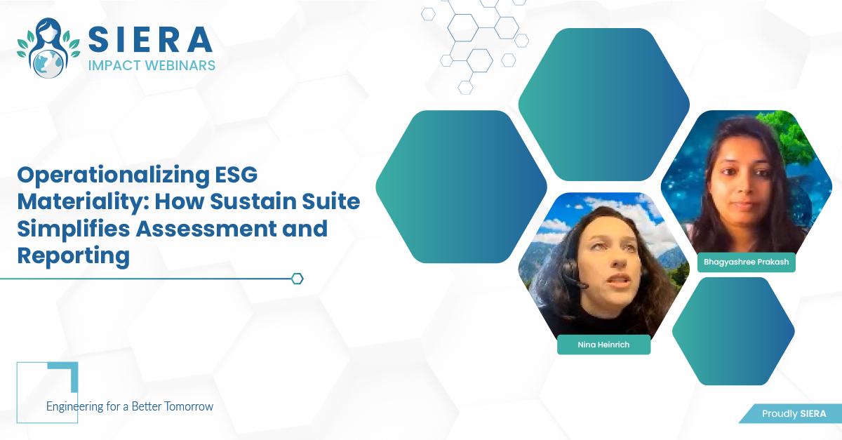 Simplifying ESG Materiality with Sustain Suite: Addressing the ...